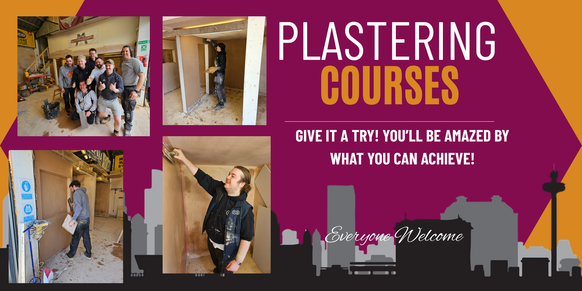 Hands On Plastering Courses - Learn the Art of Plastering in Liverpool – Liverpool School Of ...